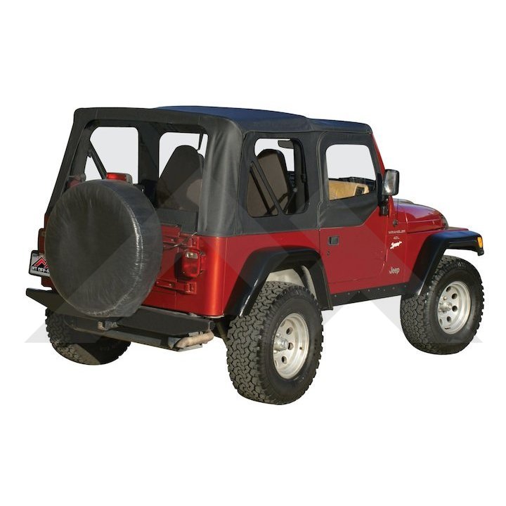 Complete Soft Top (Black Diamond): RT Off-Road