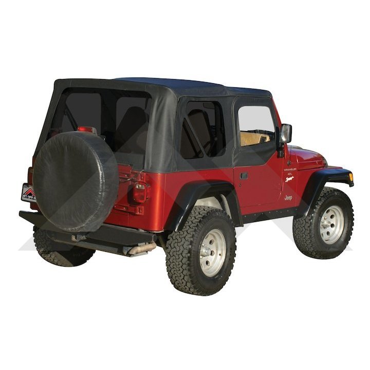 Soft Top (Black Diamond-Tinted): RT Off-Road