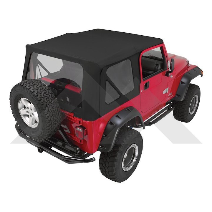 Complete Soft Top (Black Diamond): RT Off-Road