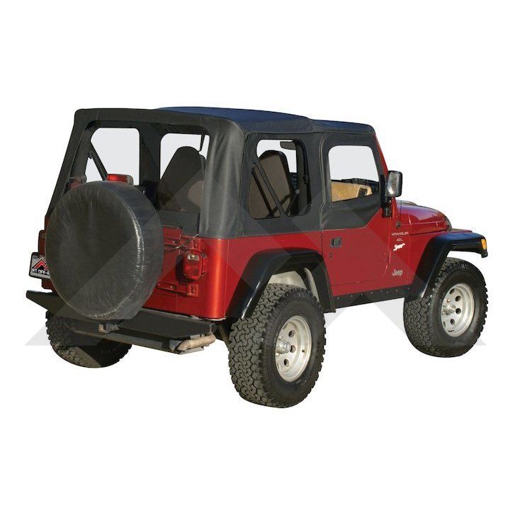 Replacement Soft Top (Black Denim): RT Off-Road