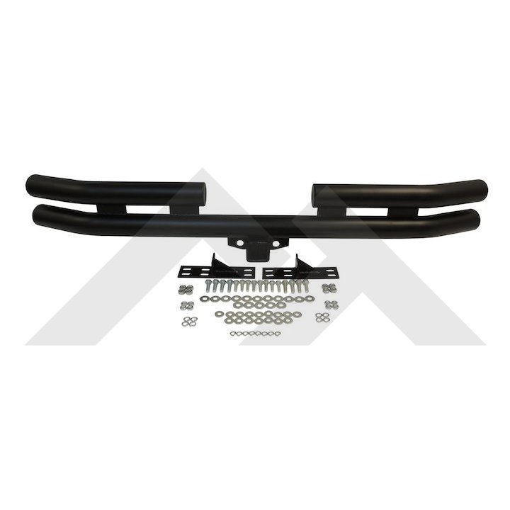 Double Tube Bumper (Rear-Black): RT Off-Road