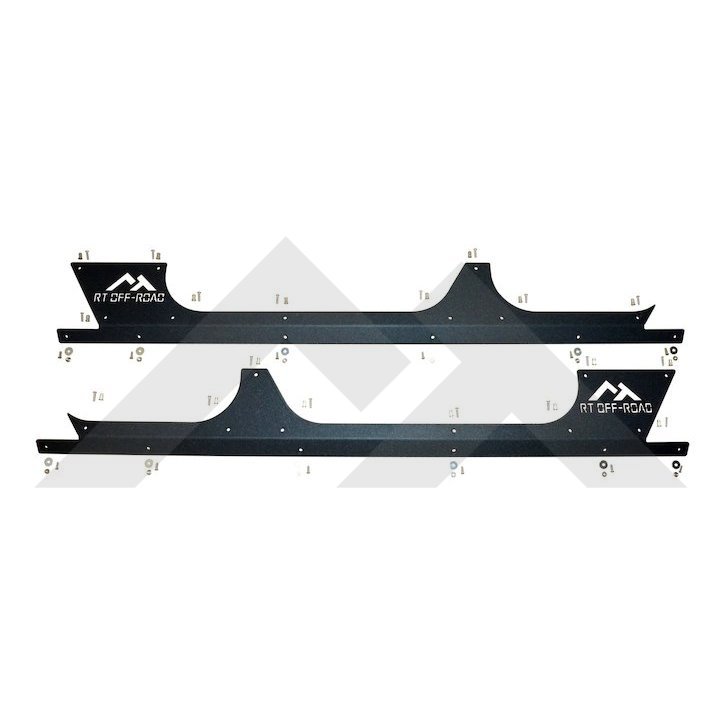 Rocker Panel Guard Set (4 Dr): RT Off-Road
