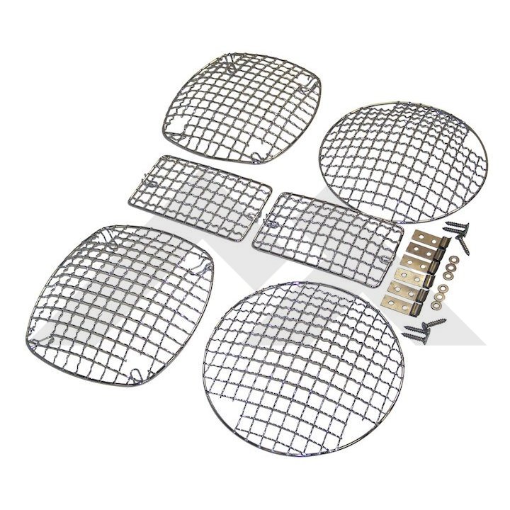 Stone Guard Set (Chrome): RT Off-Road