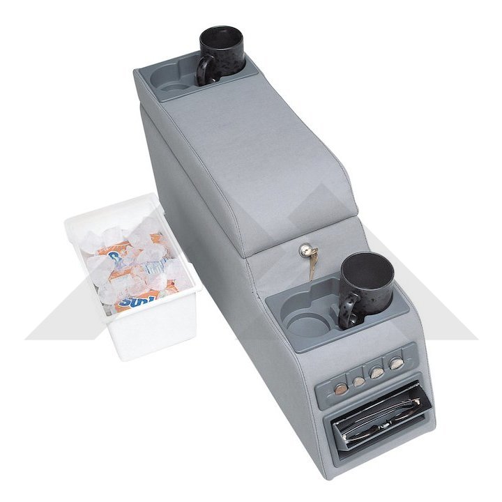 Deluxe Locking Center Console (Gray): RT Off-Road