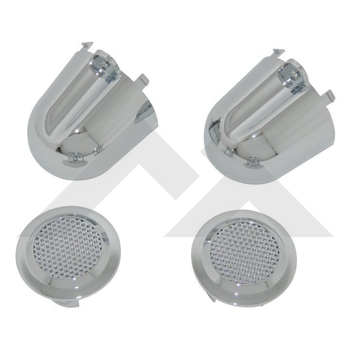 Tweeter Covers (Chrome): RT Off-Road