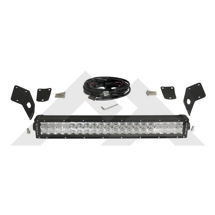 LED Light Bar & Hood Bracket Kit: RT Off-Road
