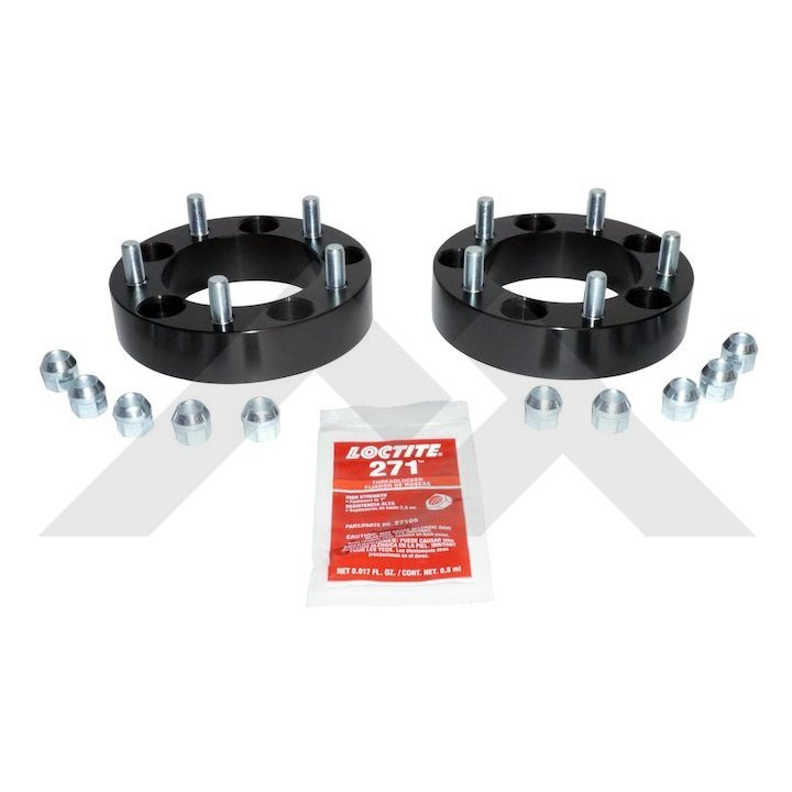 Wheel Spacer Set (Black): RT Off-Road