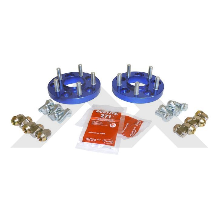 Wheel Spacer Set (Blue): RT Off-Road