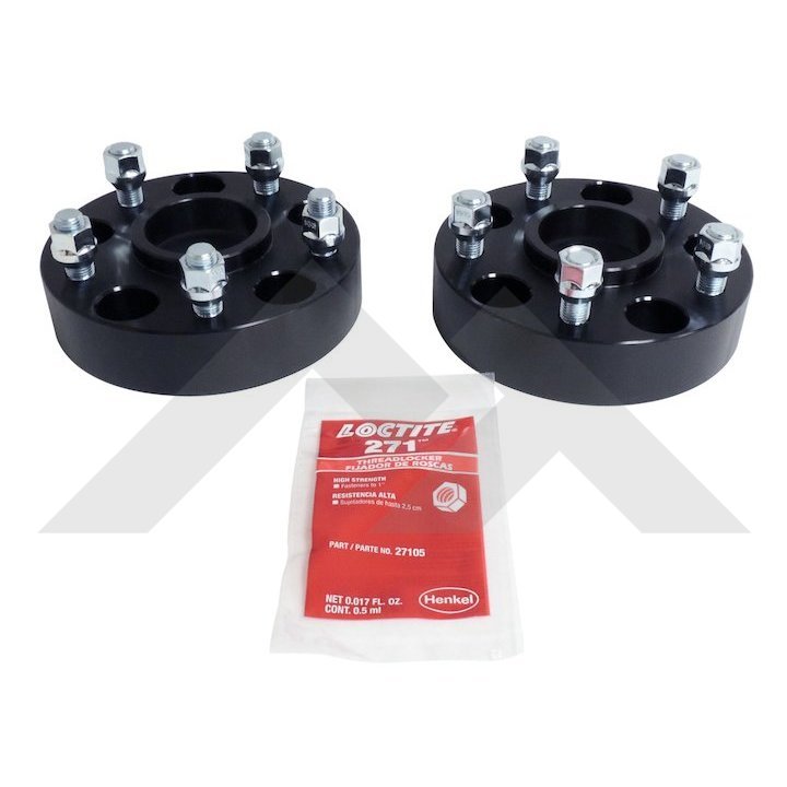 Wheel Spacer Set (Black): RT Off-Road
