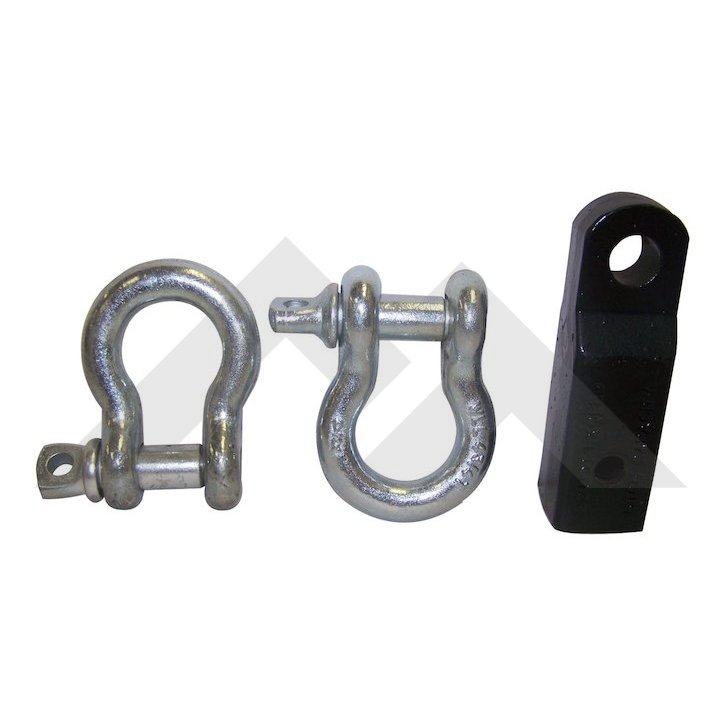 Receiver with 2 D-Rings: RT Off-Road