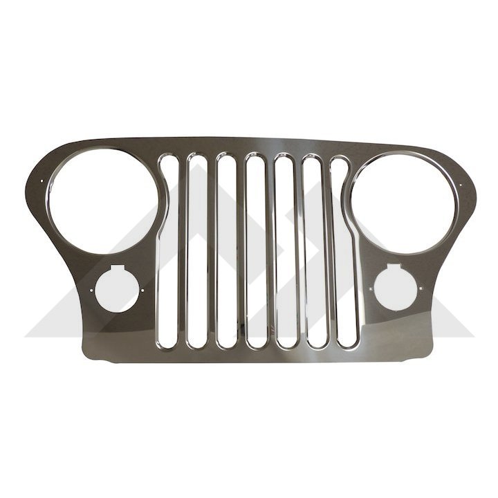 Grille Overlay (Stainless): RT Off-Road
