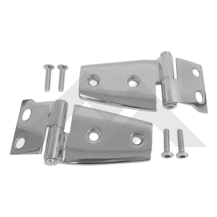 Hood Hinge Set (Stainless Steel): RT Off-Road