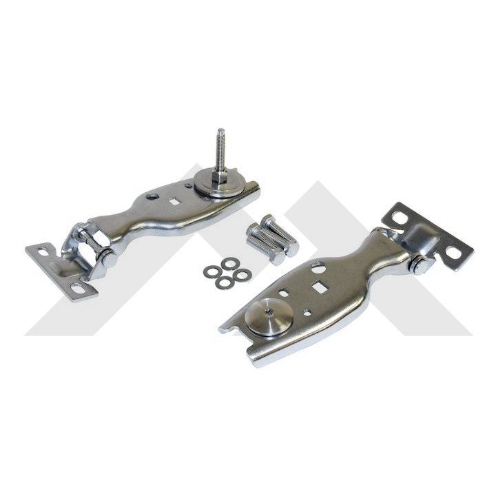 Liftgate Glass Hinge Kit (Stainless): RT Off-Road